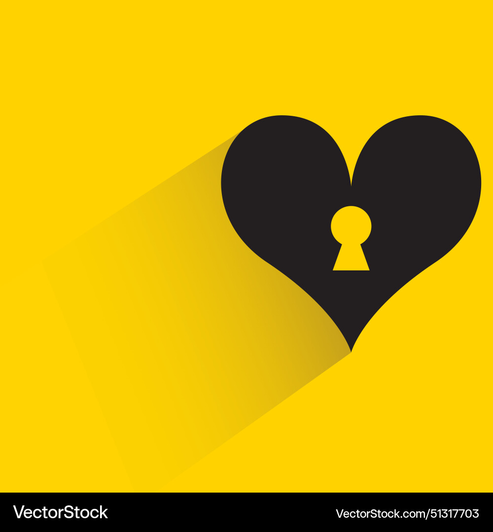 Heart and key icon Royalty Free Vector Image - VectorStock