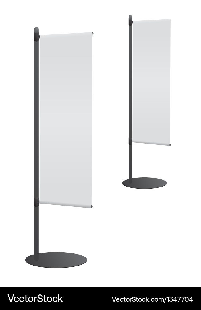 Blank banner Royalty Free Vector Image - VectorStock