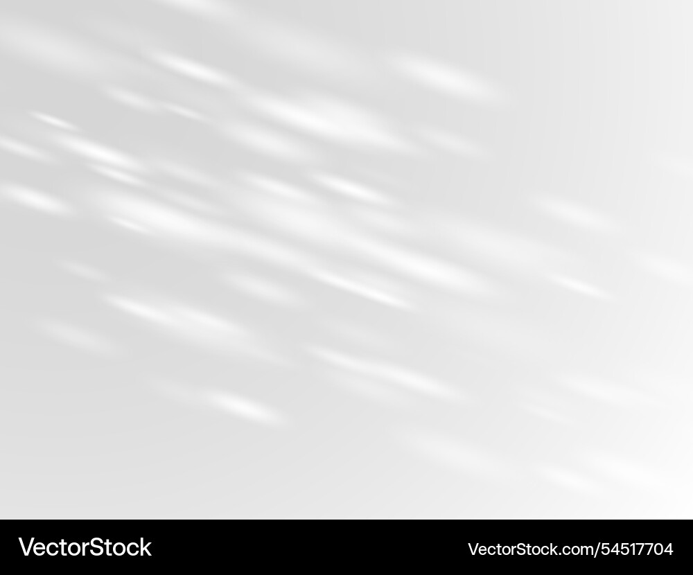 Shadow effect on white wall sunbeams reflection Vector Image