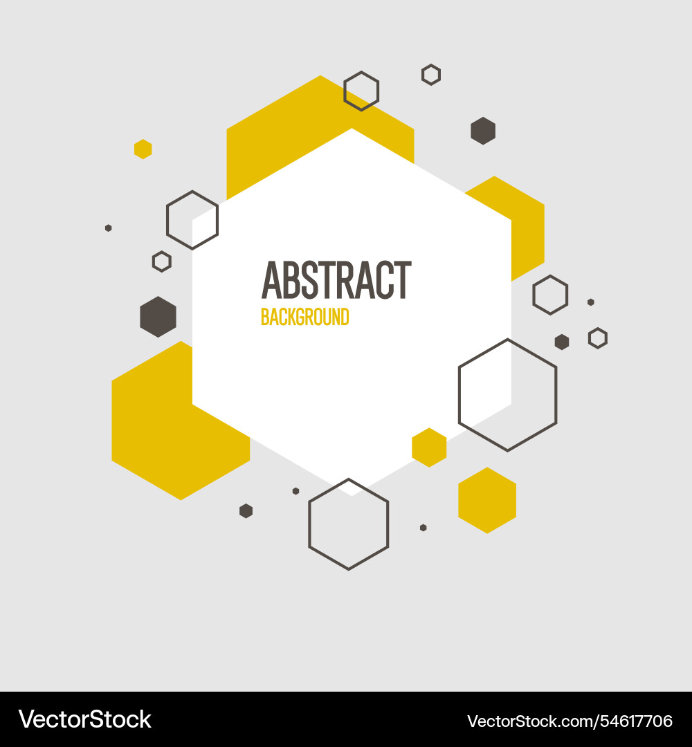 Composition with geometric shapes abstract Vector Image