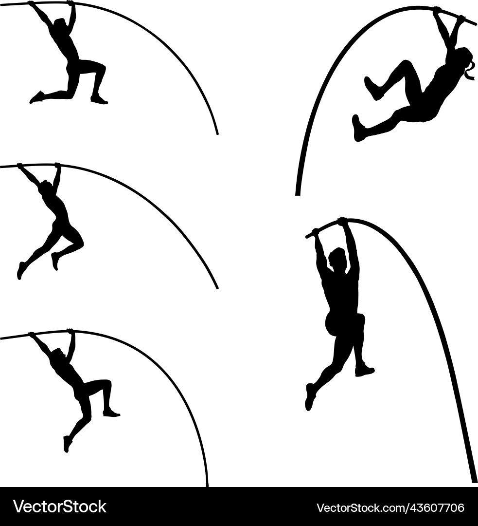 Vaulter Vector Images (over 110)