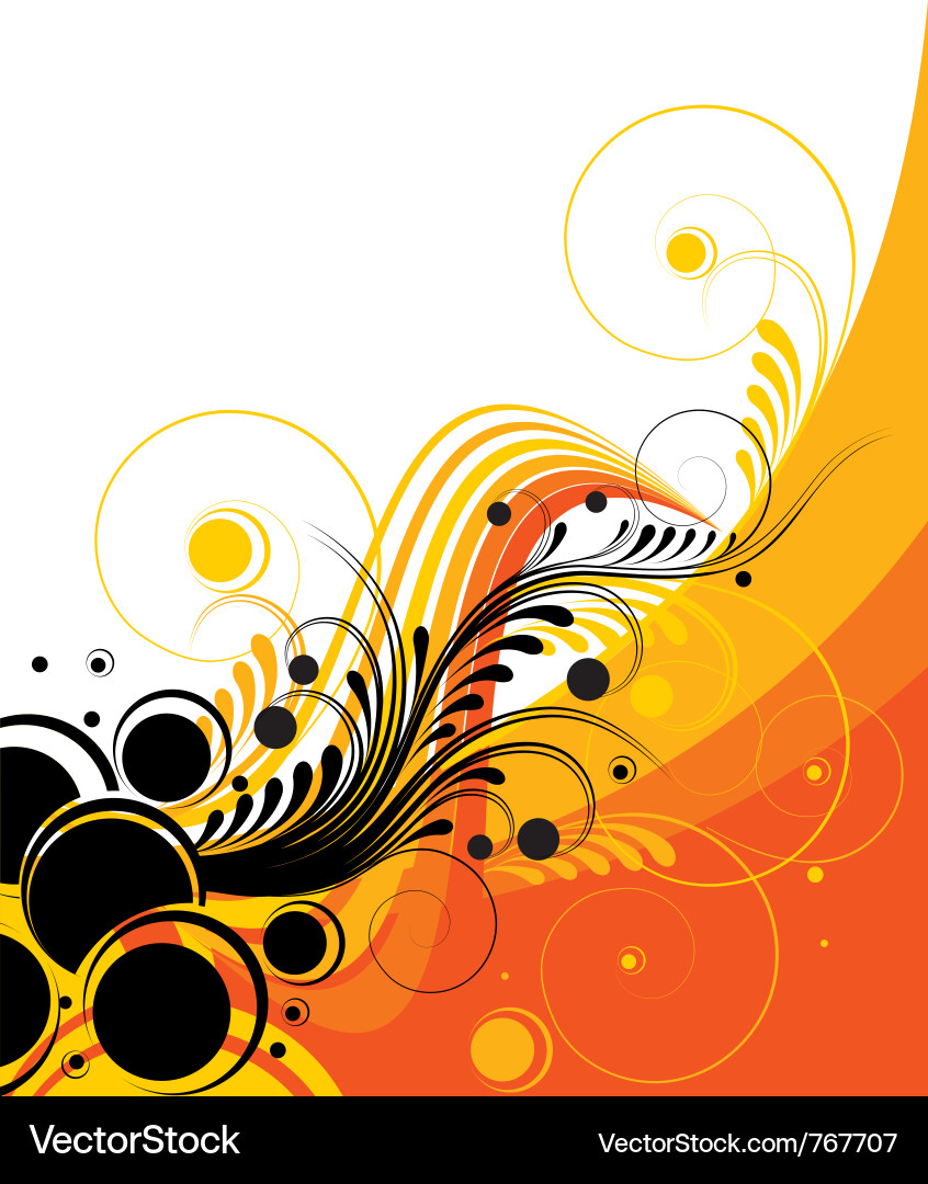 Retro abstract design Royalty Free Vector Image
