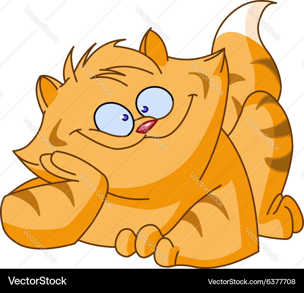 Tabby Fat Cats Vector Images (over 220)