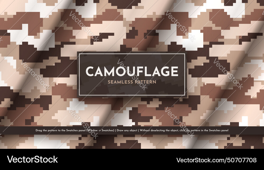 Seamless camouflage pattern war Royalty Free Vector Image