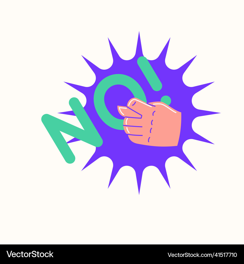 Hand gesture shows a fig the human Royalty Free Vector Image