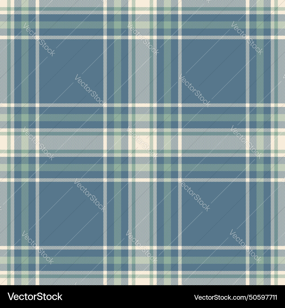 Plaid seamless pattern check fabric texture Vector Image
