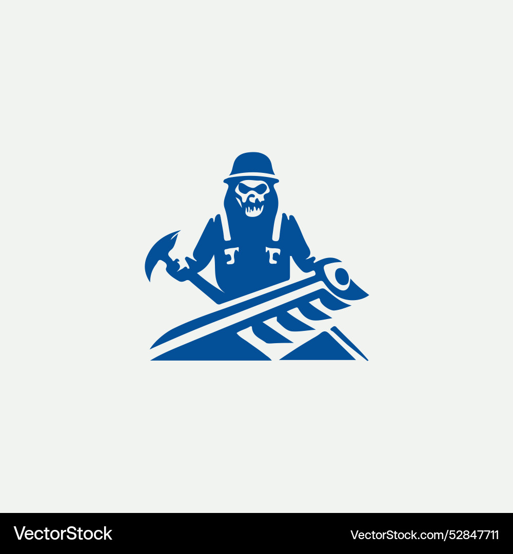 Trencher logo Royalty Free Vector Image - VectorStock