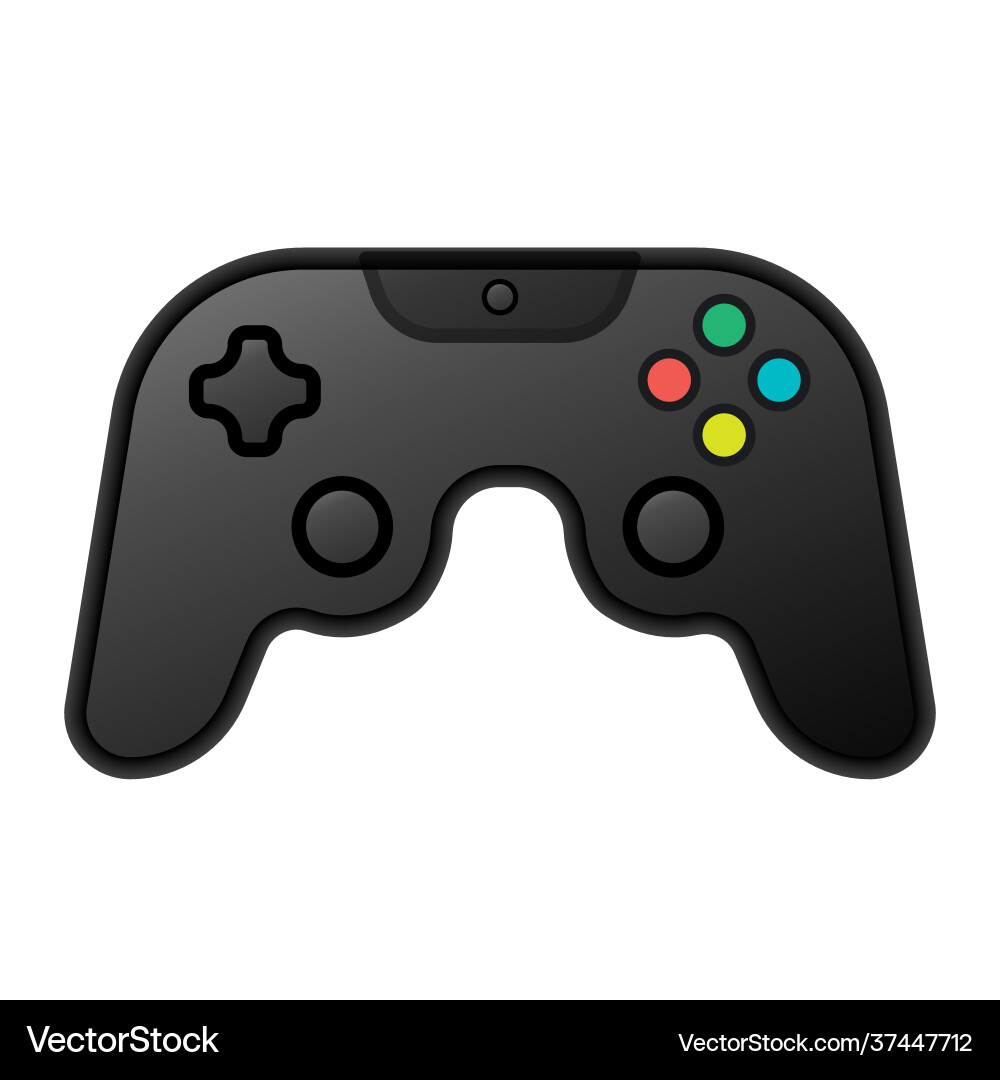 Game console icon Royalty Free Vector Image - VectorStock