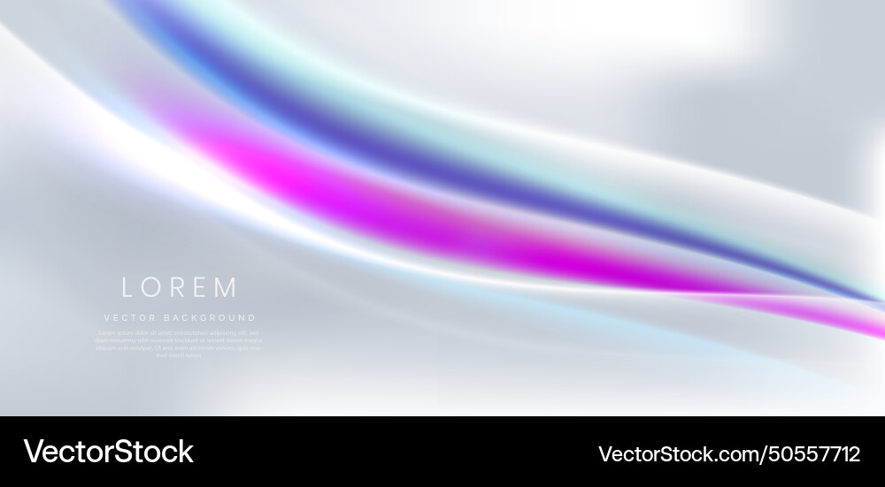 Gradient blurred background blue and pink Vector Image