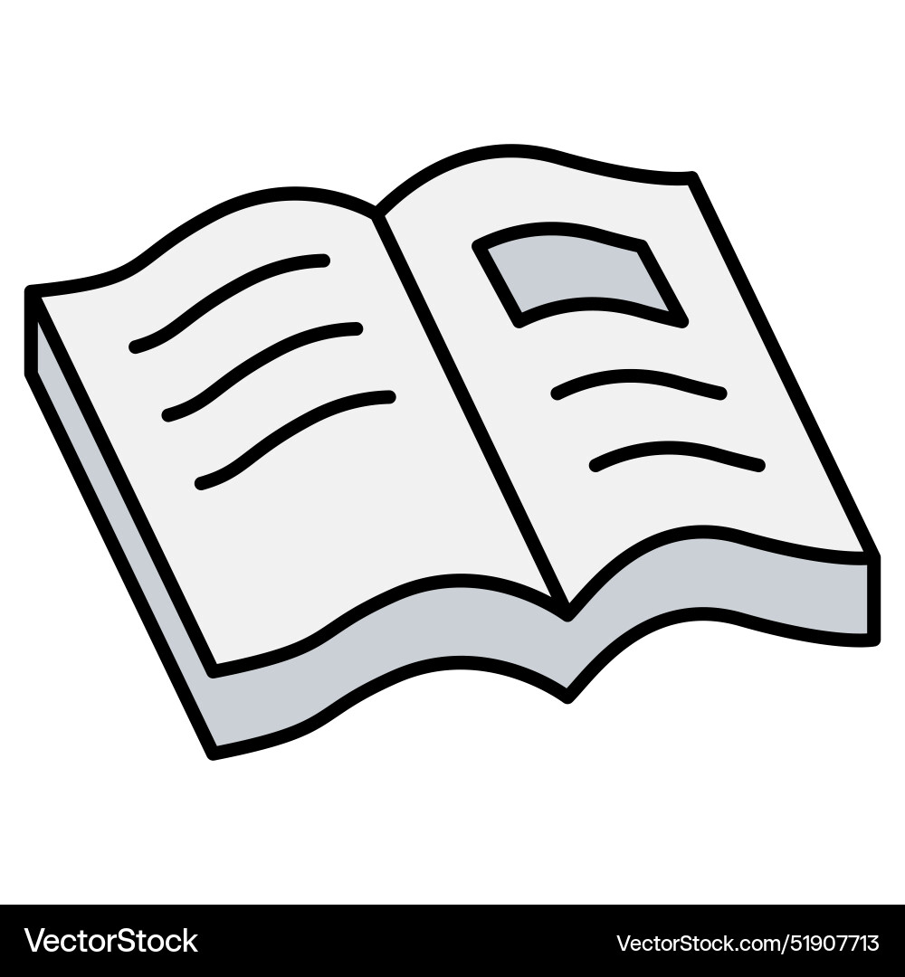 Book icon graphic design Royalty Free Vector Image