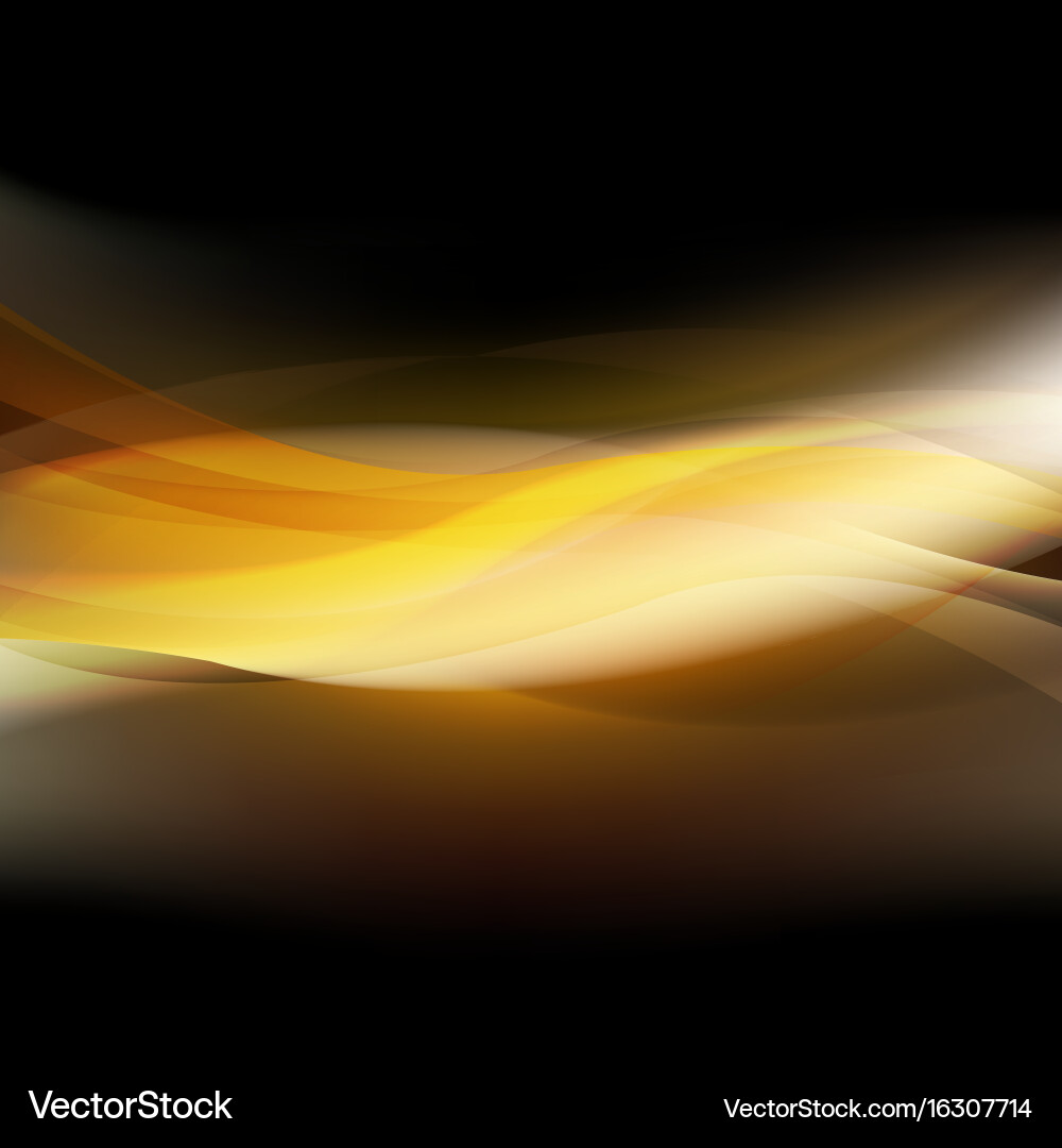 Gold and Black Line Gradient Royalty Free Vector Image