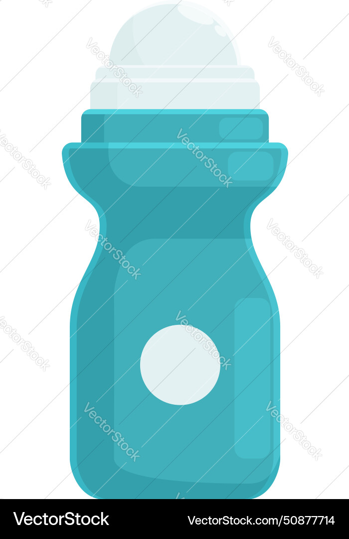 Natural roll on deodorant icon cartoon Royalty Free Vector