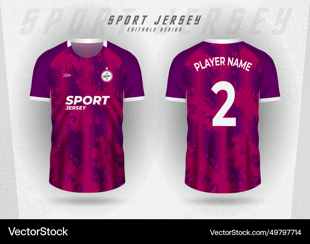 Sports jersey Royalty Free Vector Image - VectorStock