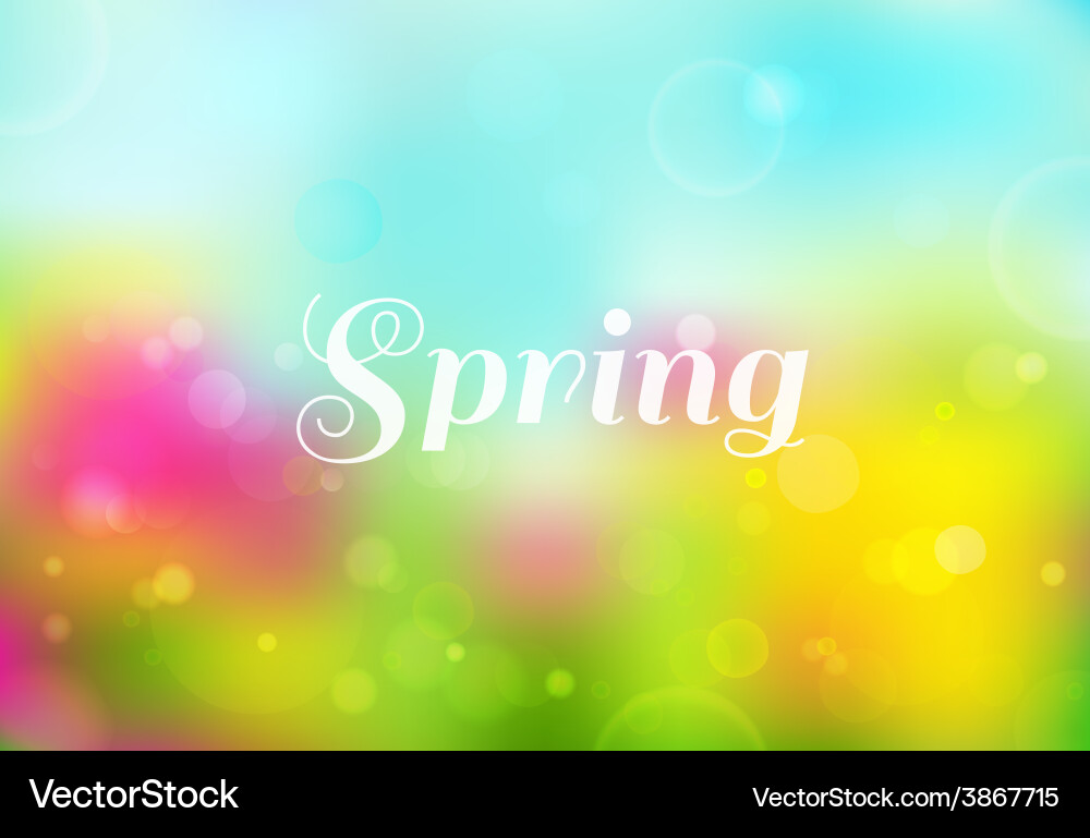 Spring Royalty Free Vector Image - VectorStock