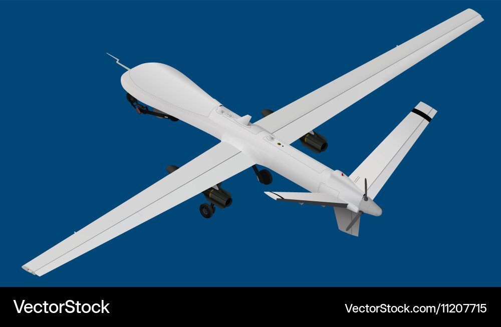 Uav isometric Royalty Free Vector Image - VectorStock