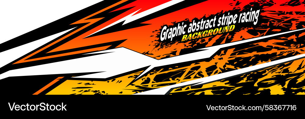 Abstract Car Racing Background Royalty Free Vector Image