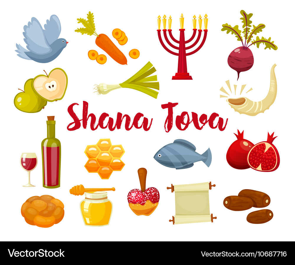 Cartoon flat icons Royalty Free Vector Image - VectorStock