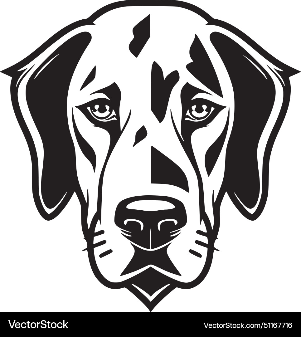 Dalmatian - high quality logo - ideal for t-shirt Vector Image