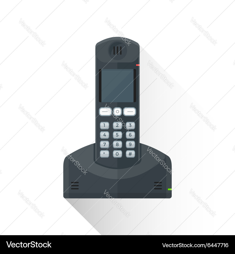 Landline Phone Cordless Vector Images (over 110)