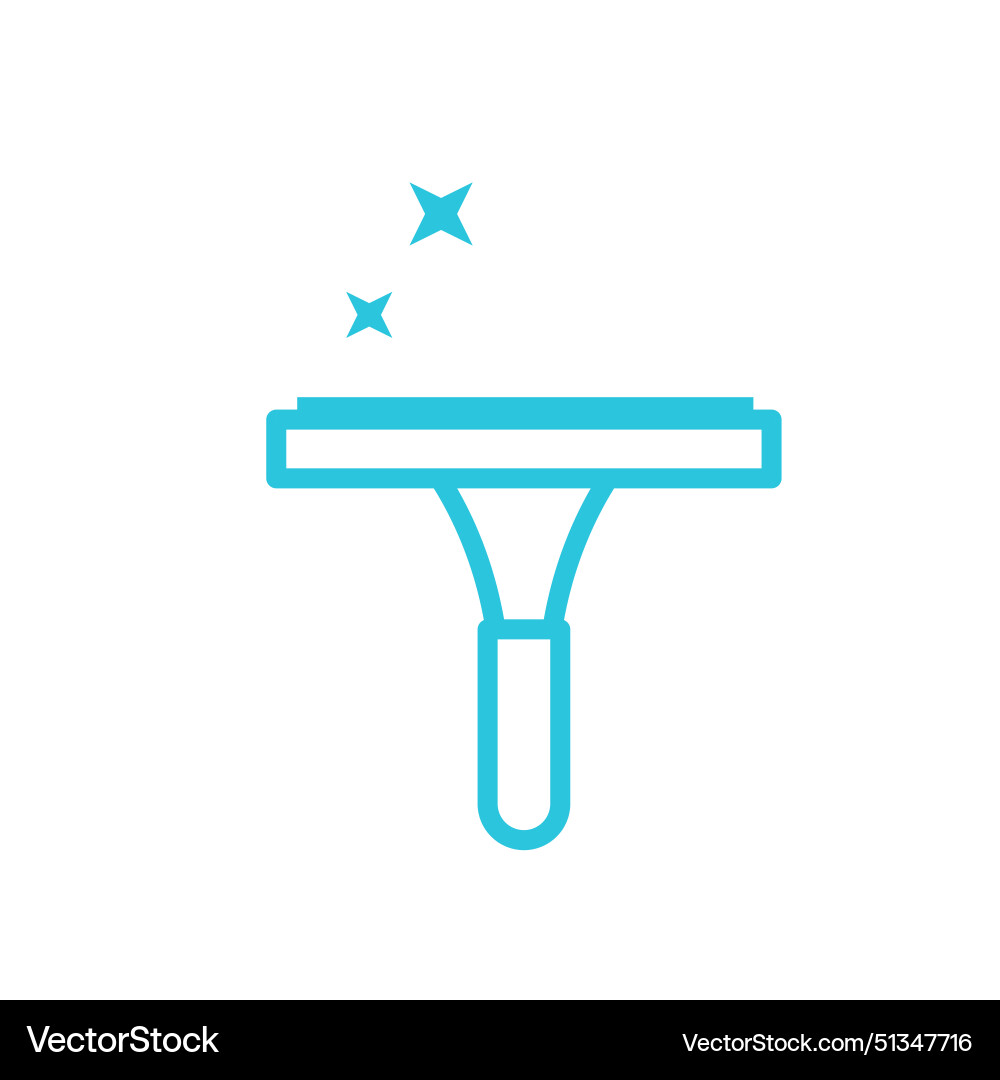 Glass cleaner icon isolated on white background Vector Image