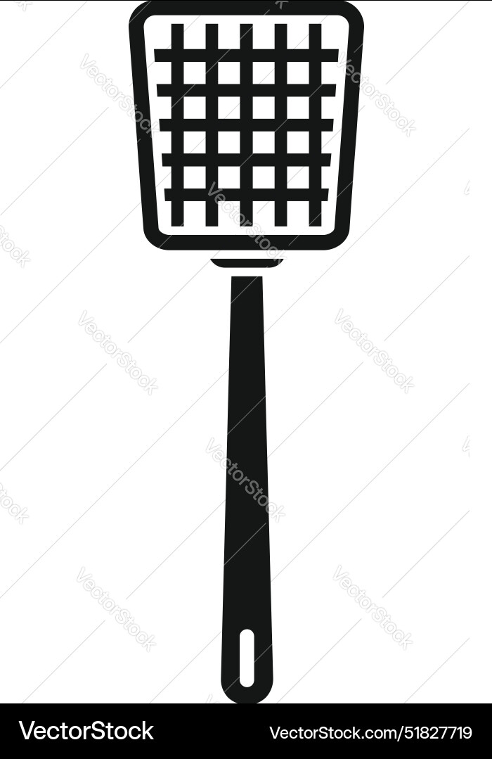 Plastic fly swatter protecting from insects Vector Image