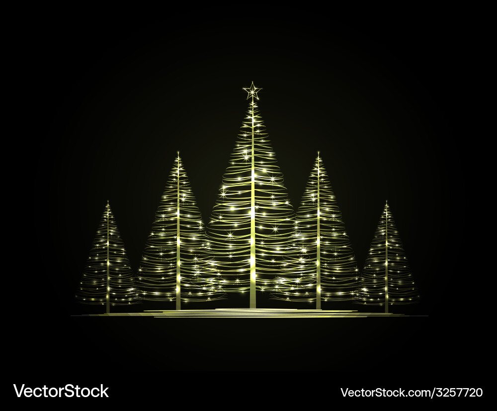 Christmas tree Royalty Free Vector Image - VectorStock