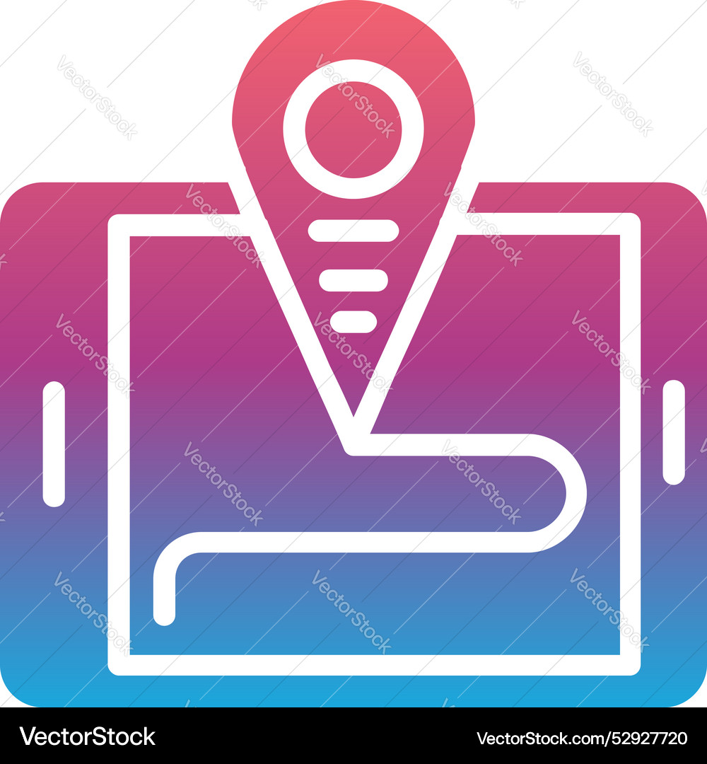 Digital nomad icon design Royalty Free Vector Image