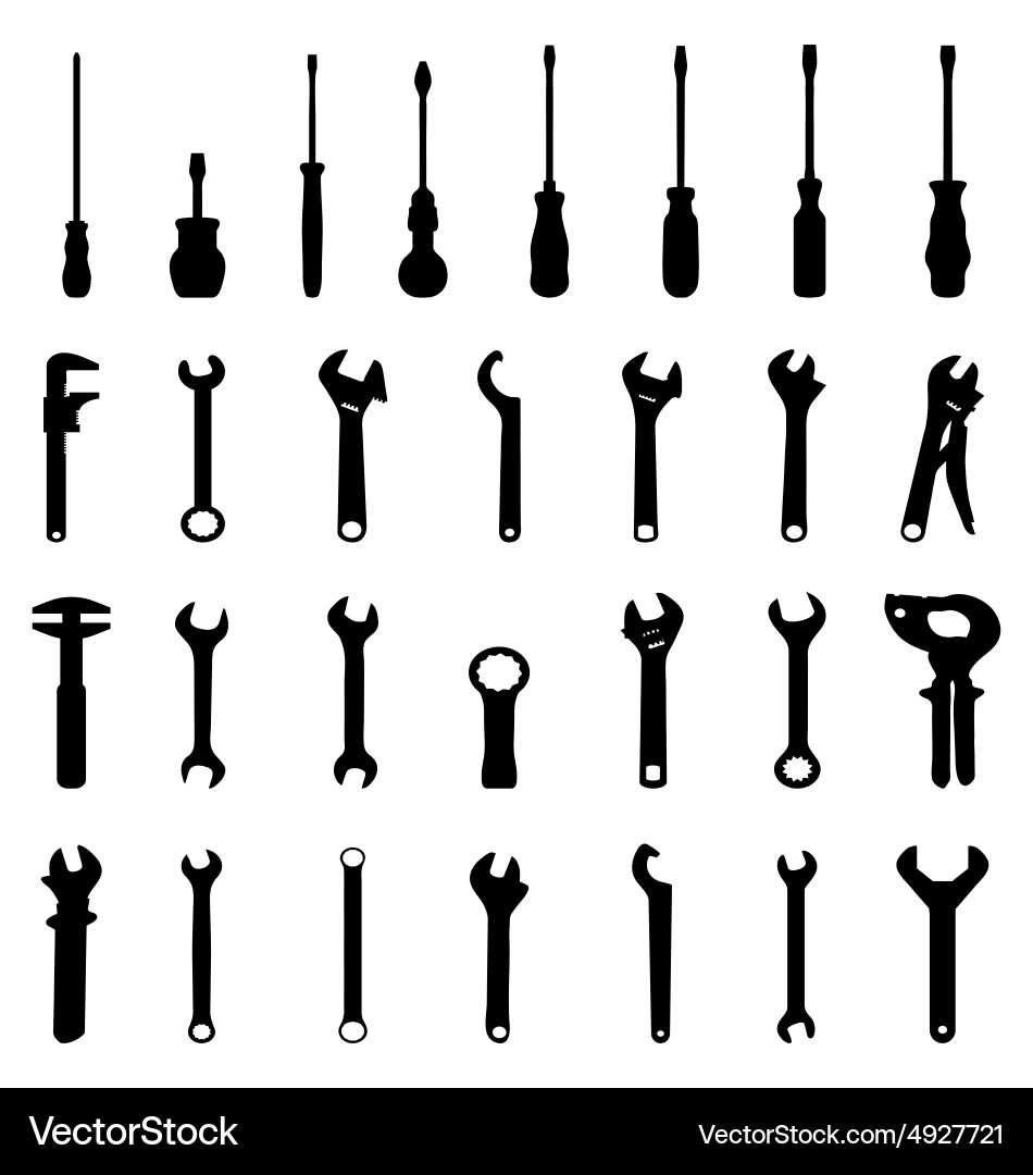 Screwdrivers Royalty Free Vector Image - VectorStock