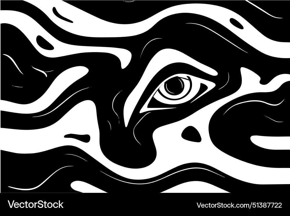 Abstract wavy seamless pattern trendy Royalty Free Vector