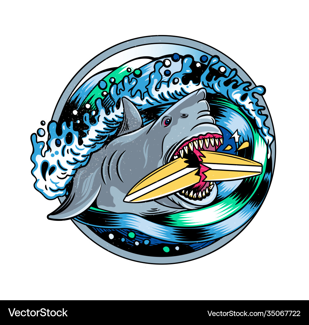 Shark Emblem Vector Images (over 5,200)