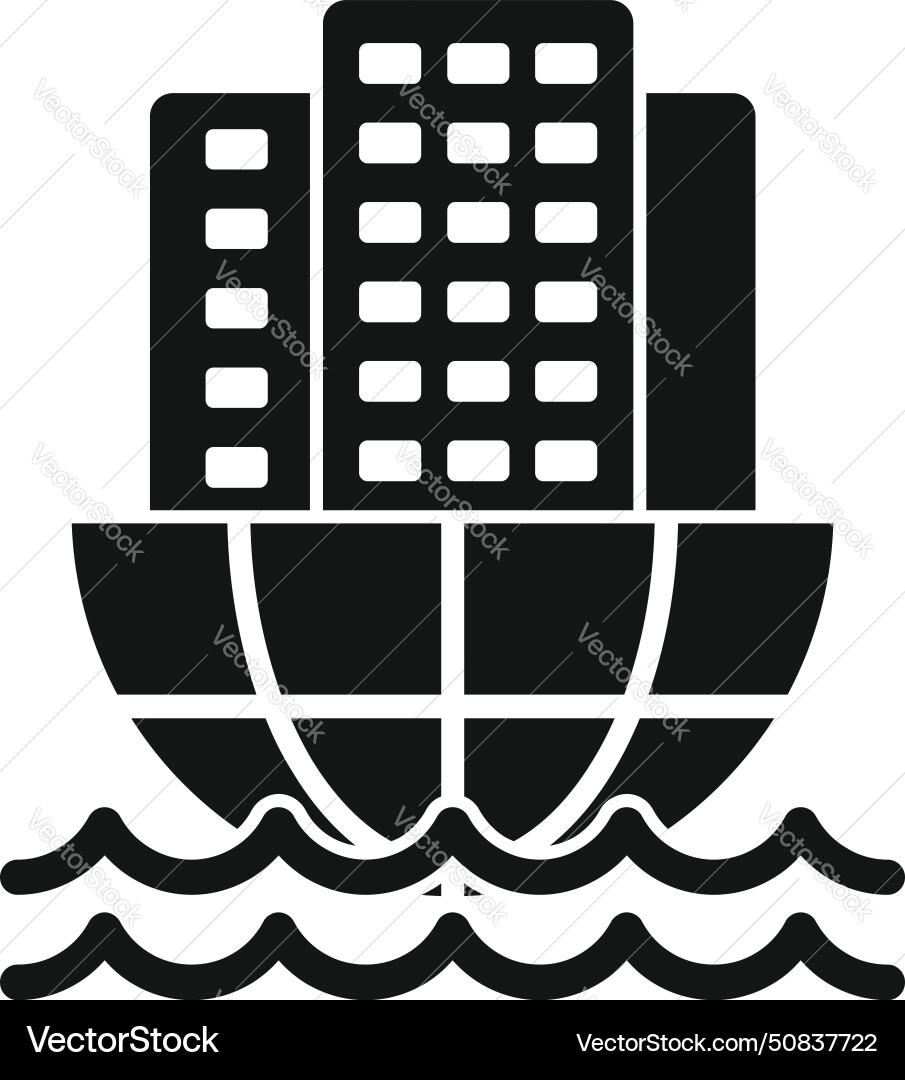 Global climate change icon simple twelve Vector Image