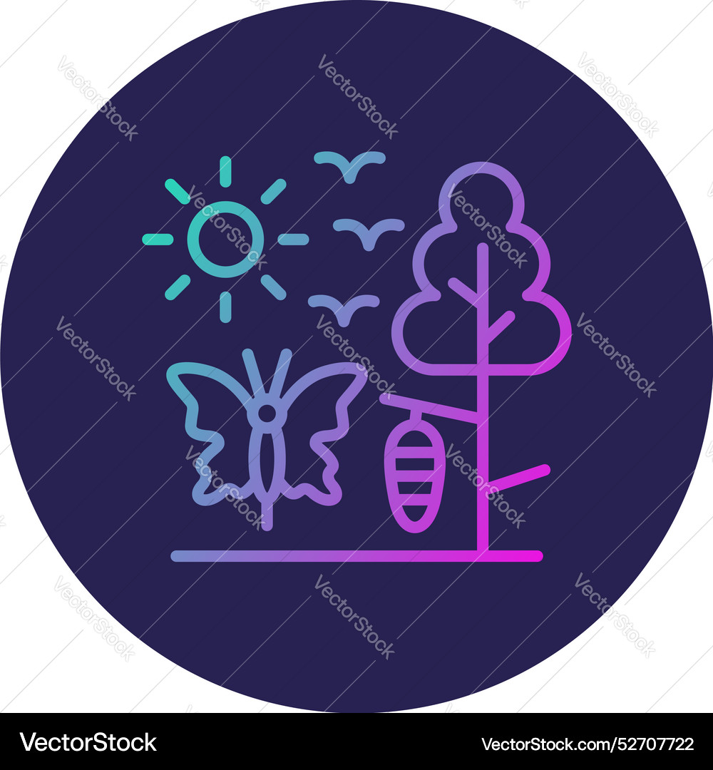 Metamorphosis icon Royalty Free Vector Image - VectorStock