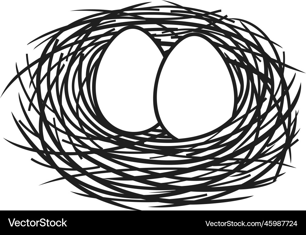 Nest Royalty Free Vector Image - VectorStock