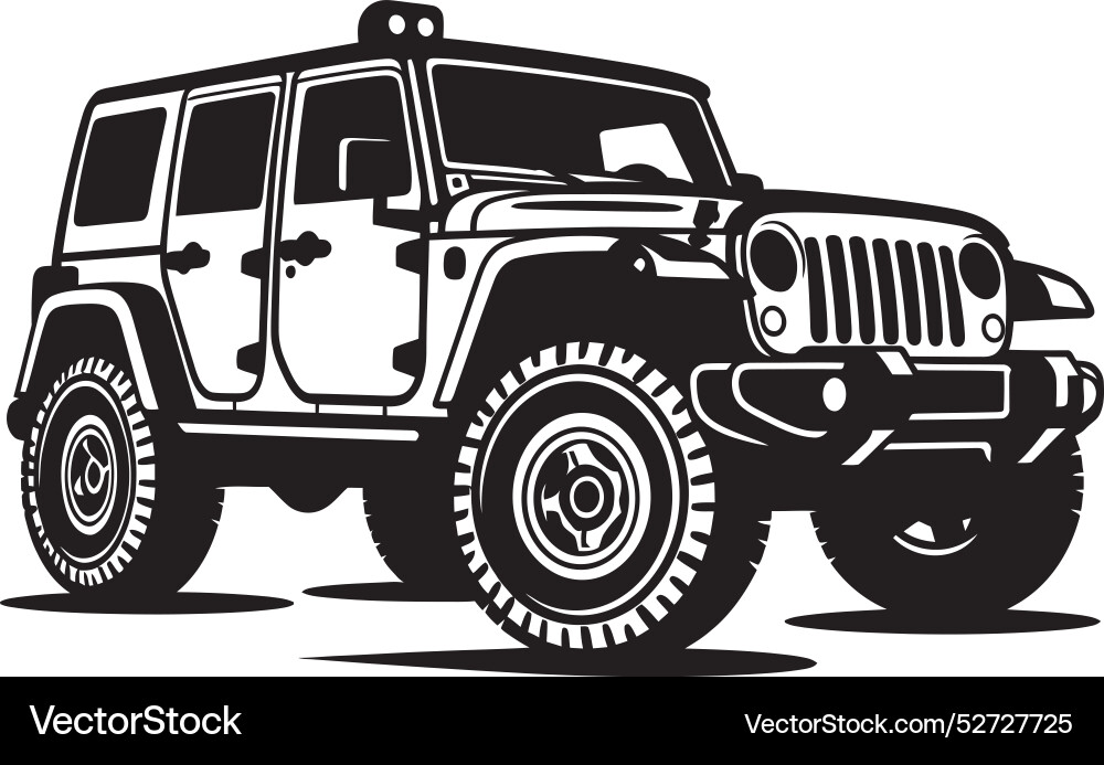 Jeep heritage editions honoring the legacy Vector Image