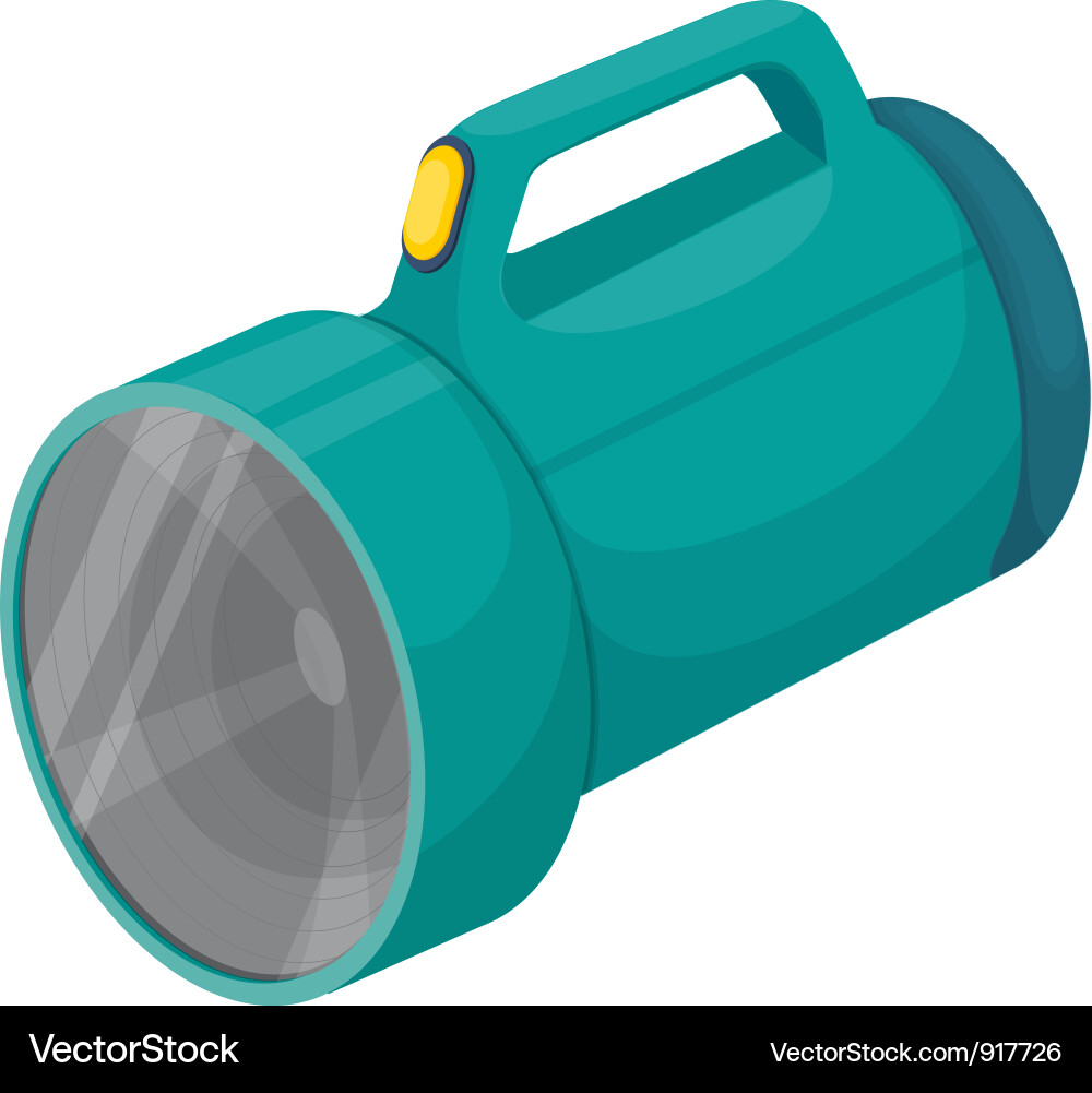 Flashlight Royalty Free Vector Image - VectorStock