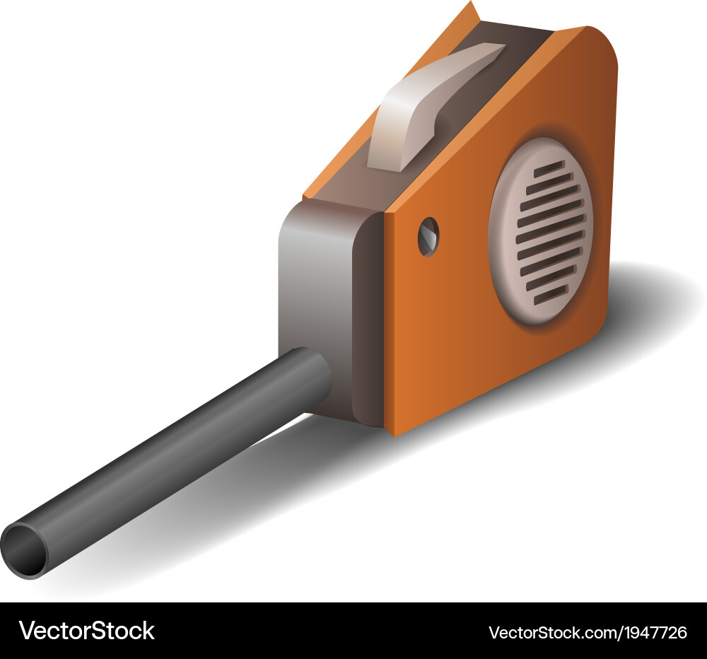 Leaf blower Royalty Free Vector Image - VectorStock