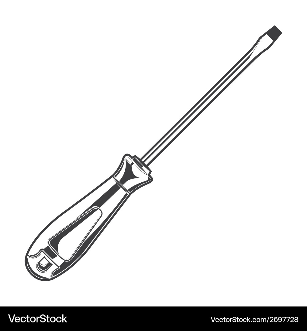 Screwdriver Royalty Free Vector Image - VectorStock