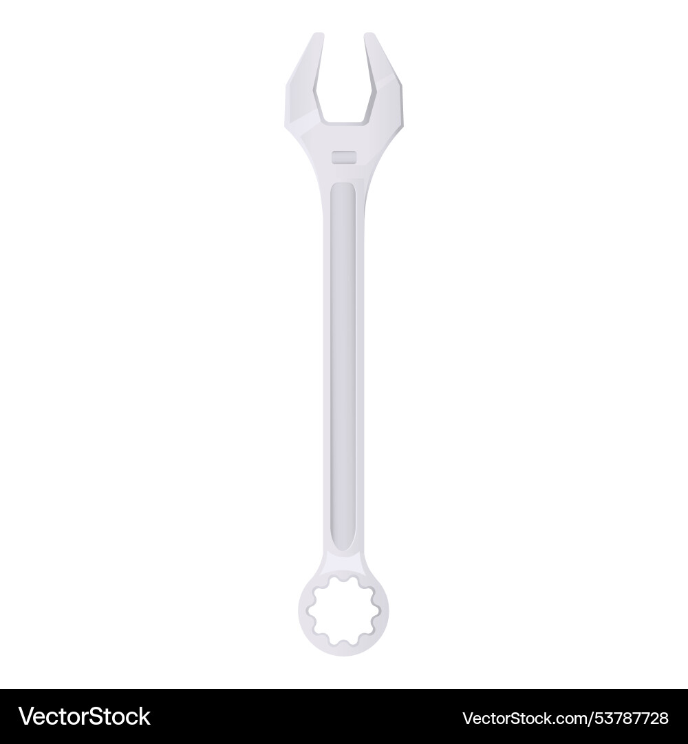 White tool on a plain background Royalty Free Vector Image