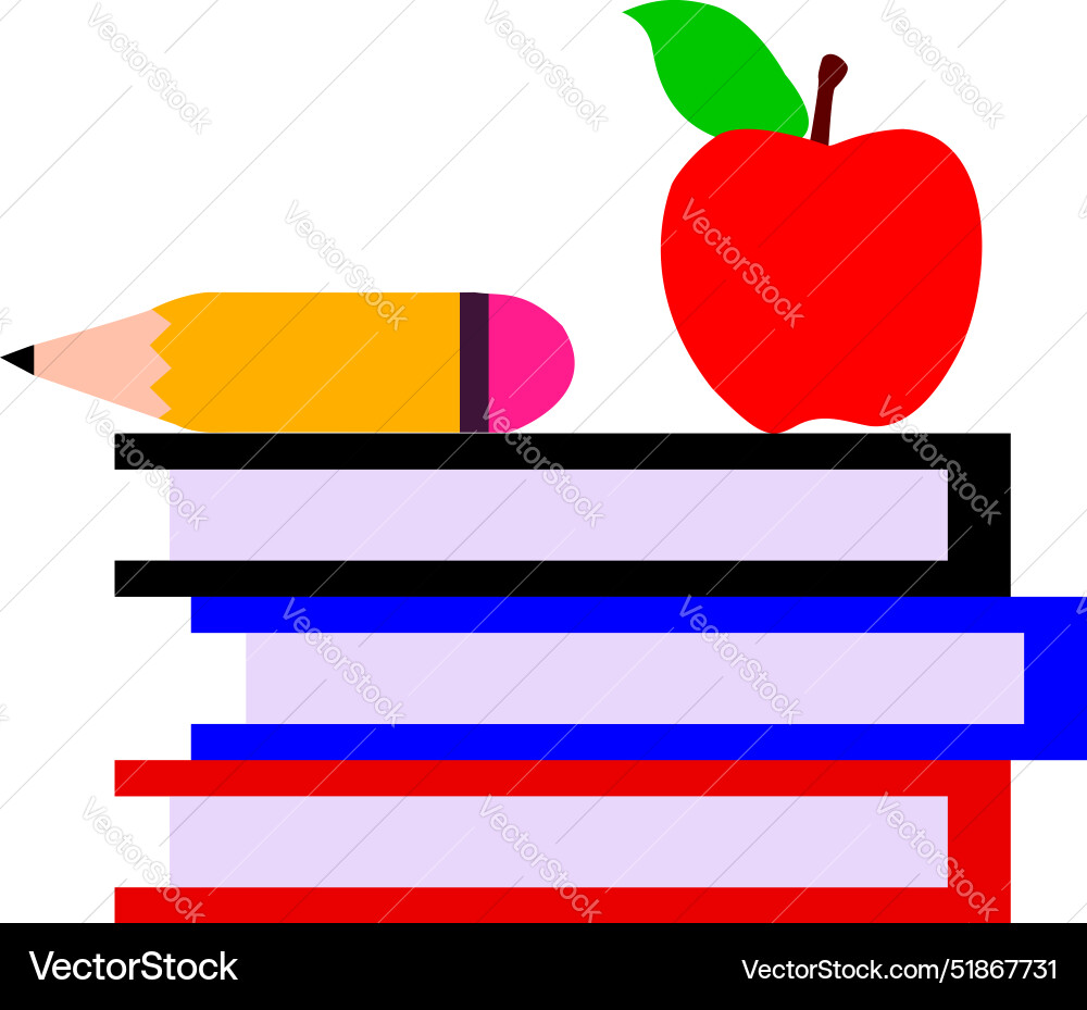 Book svg back to school teacher Royalty Free Vector Image