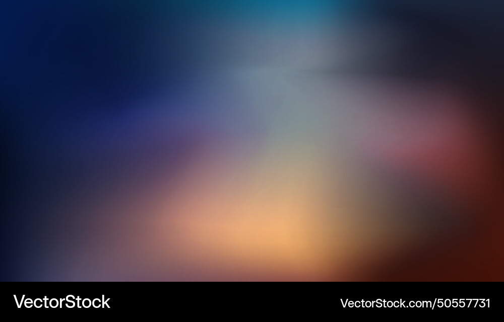 Gradient background with blur a colorful template Vector Image
