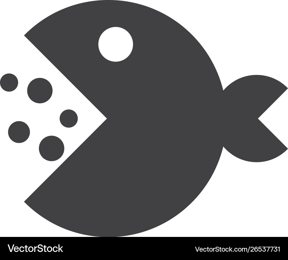 Pacman icon Royalty Free Vector Image - VectorStock