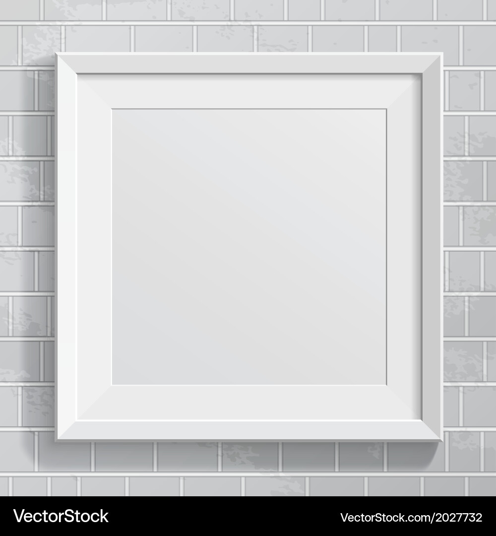 Realistic frame Royalty Free Vector Image - VectorStock