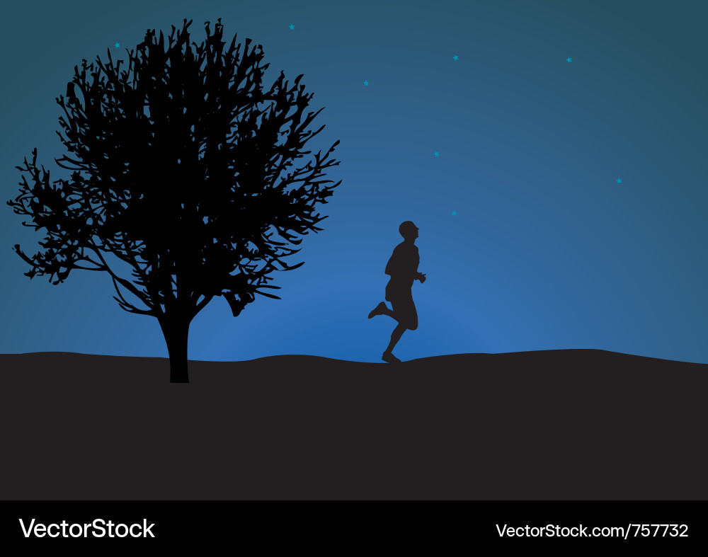 Runner Royalty Free Vector Image - VectorStock