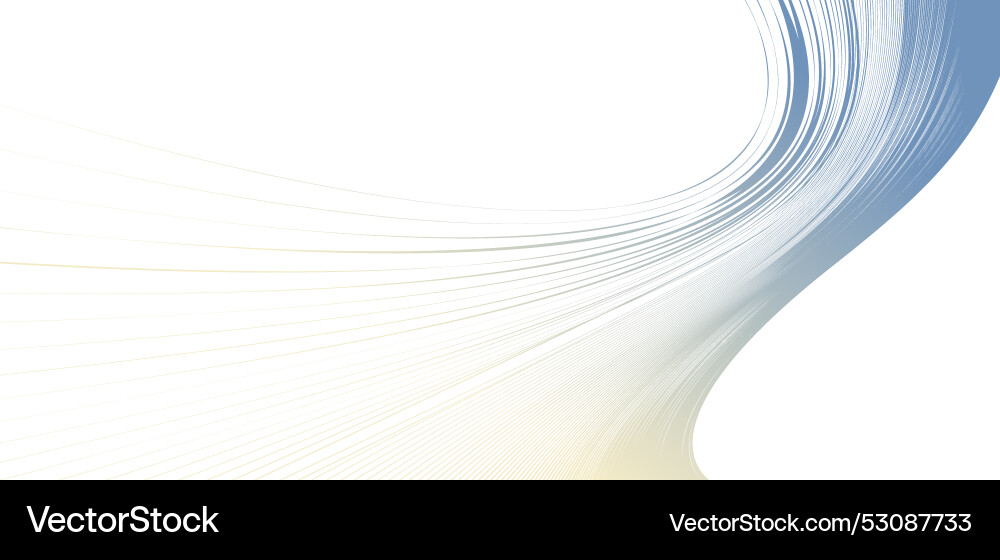 Distorted and deformed lines abstract background Vector Image