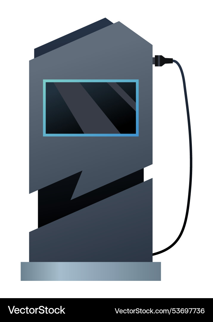 Car charger icon electromobile charging station Vector Image