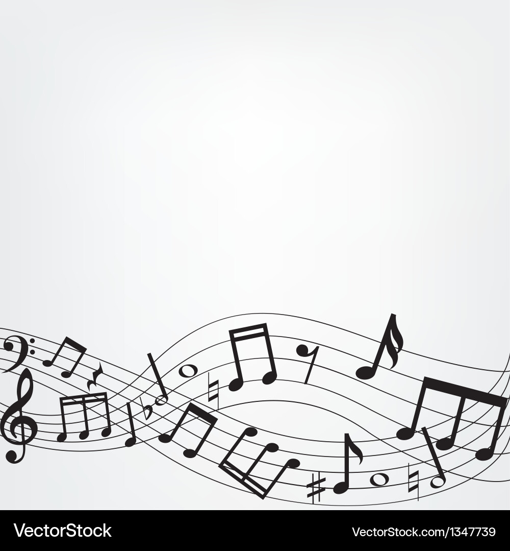 Musical Note Border Royalty Free Vector Image - VectorStock