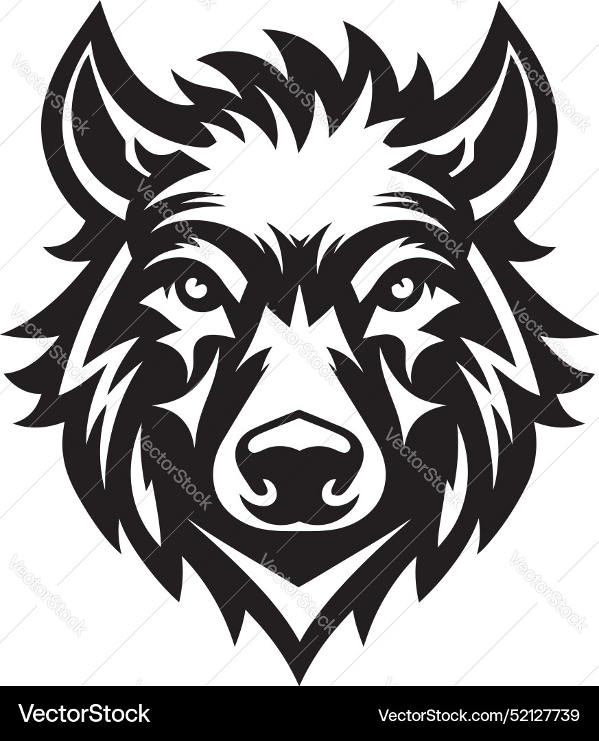 Thundering tusk iconic boar symbol battalion Vector Image