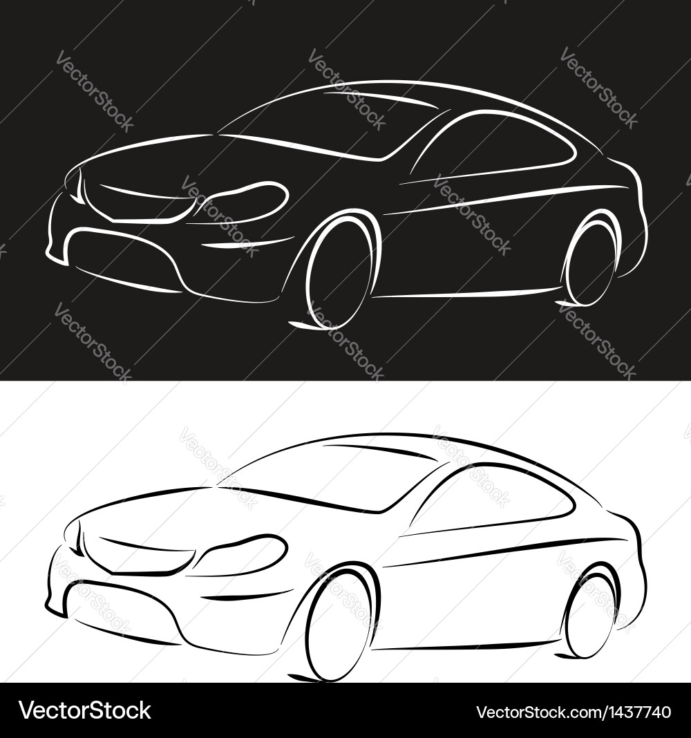 Car Silhouette Vector Free