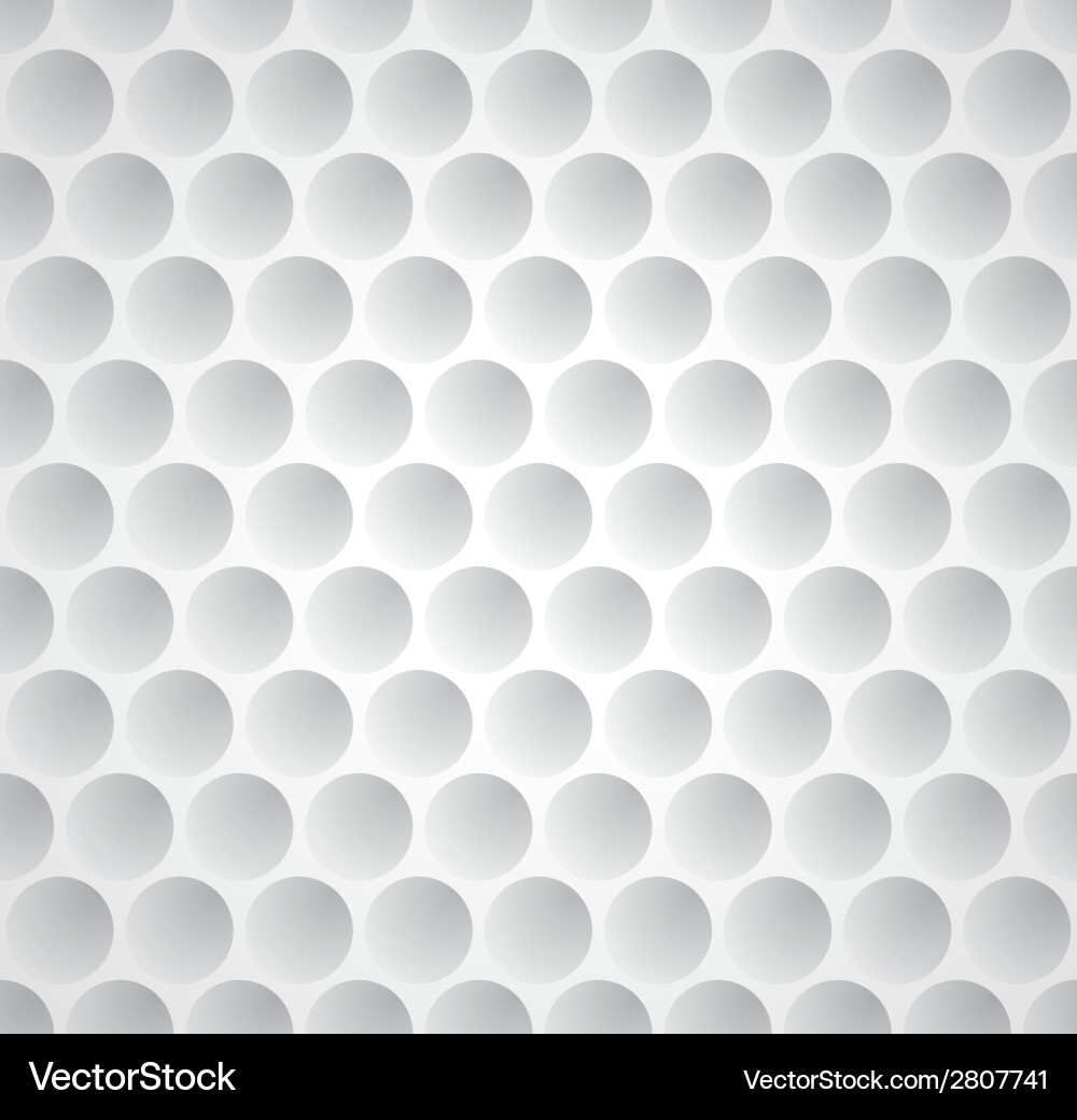 Golf ball seamless pattern Royalty Free Vector Image