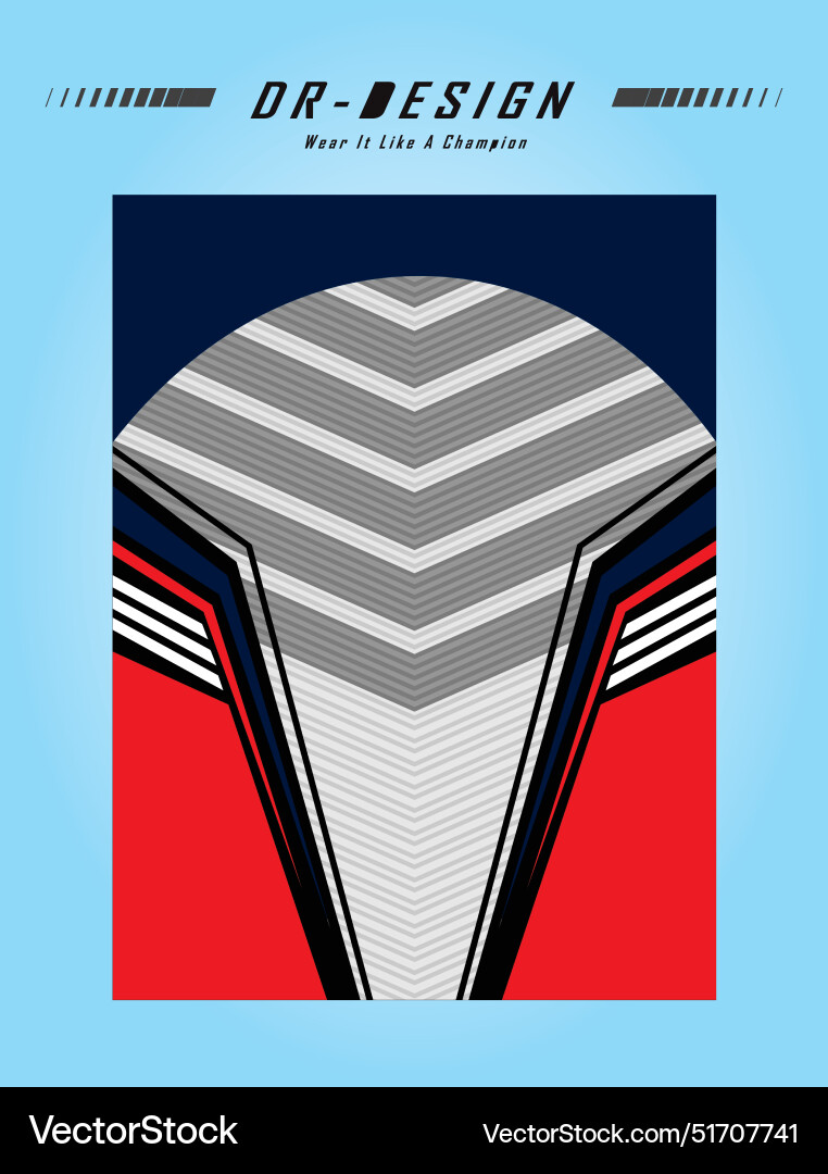 Sublimation creative t-shirt design Royalty Free Vector